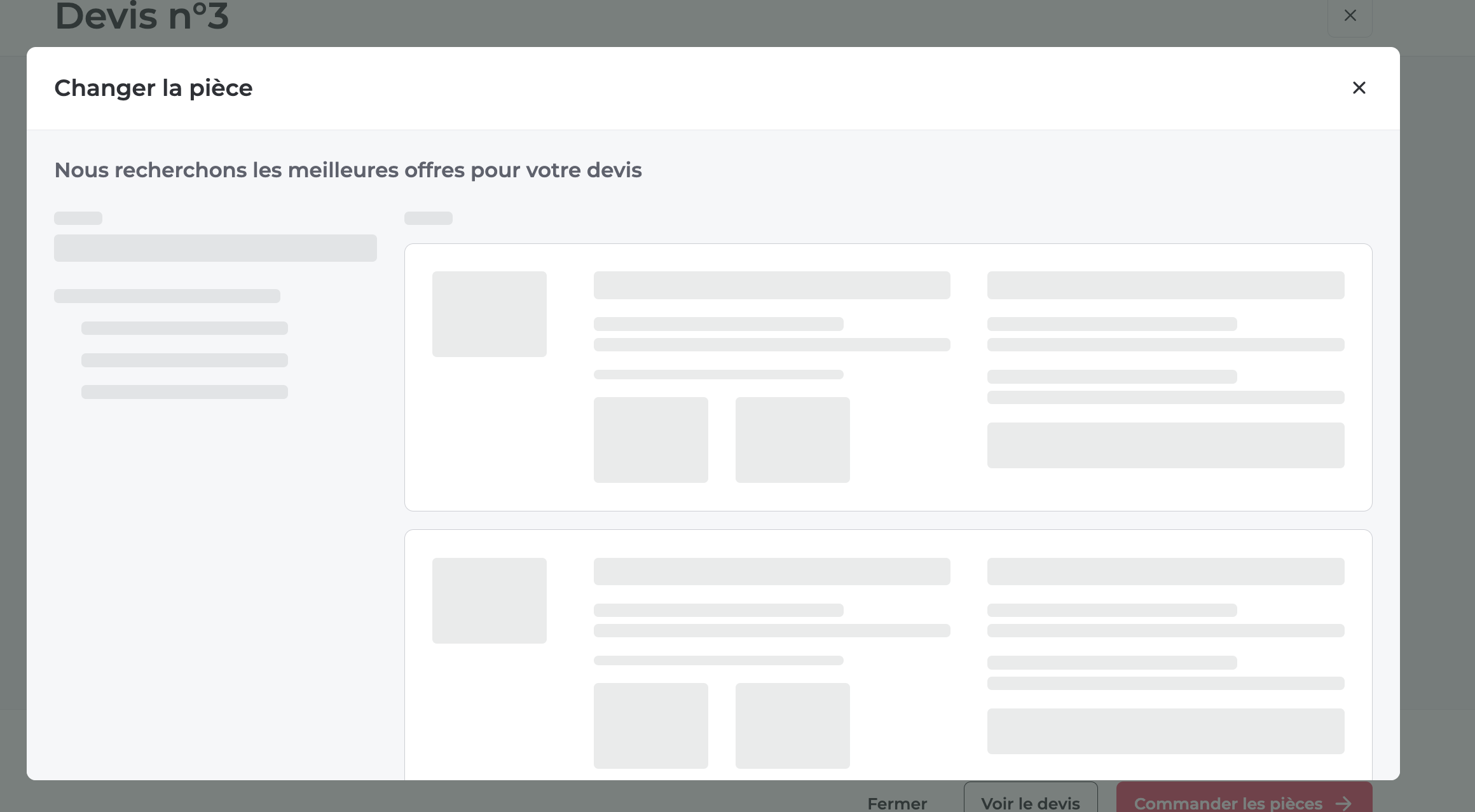 Comment changer les pièces de mes devis et ordre de réparation ? – Vroomly